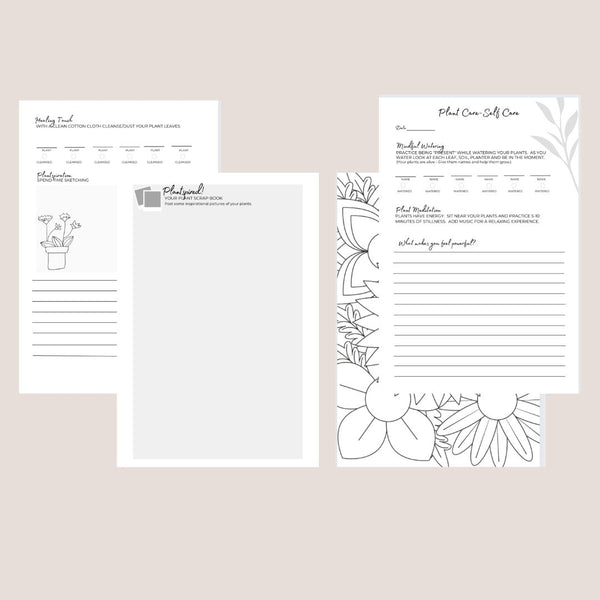 Bloom and Breath Plant & Mindfulness Journal – Pooka Pure and Simple